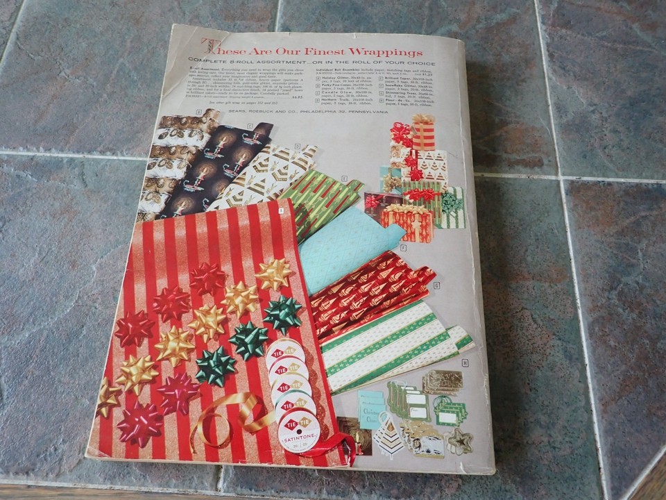 Vintage Sears 1959 Christmas Wishbook Wish Book Catalog | eBay