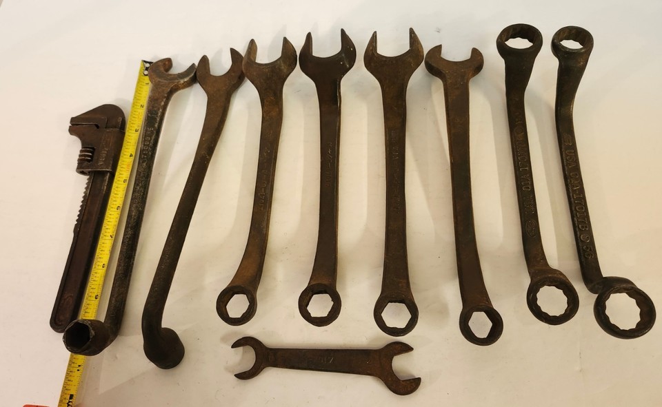 Lot Of 10 Antique Ford Script Wrenches Model A T ? | eBay