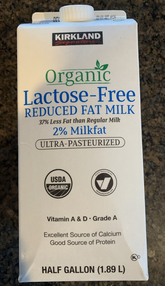 Costco Organic Milk Costco Kirkland Signature Organic Reduced Fat