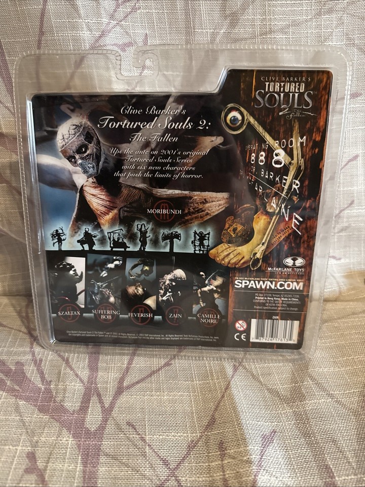Spawn Clive Barker’s Tortured Souls 2 The Fallen Zain Action Figure NEW ...