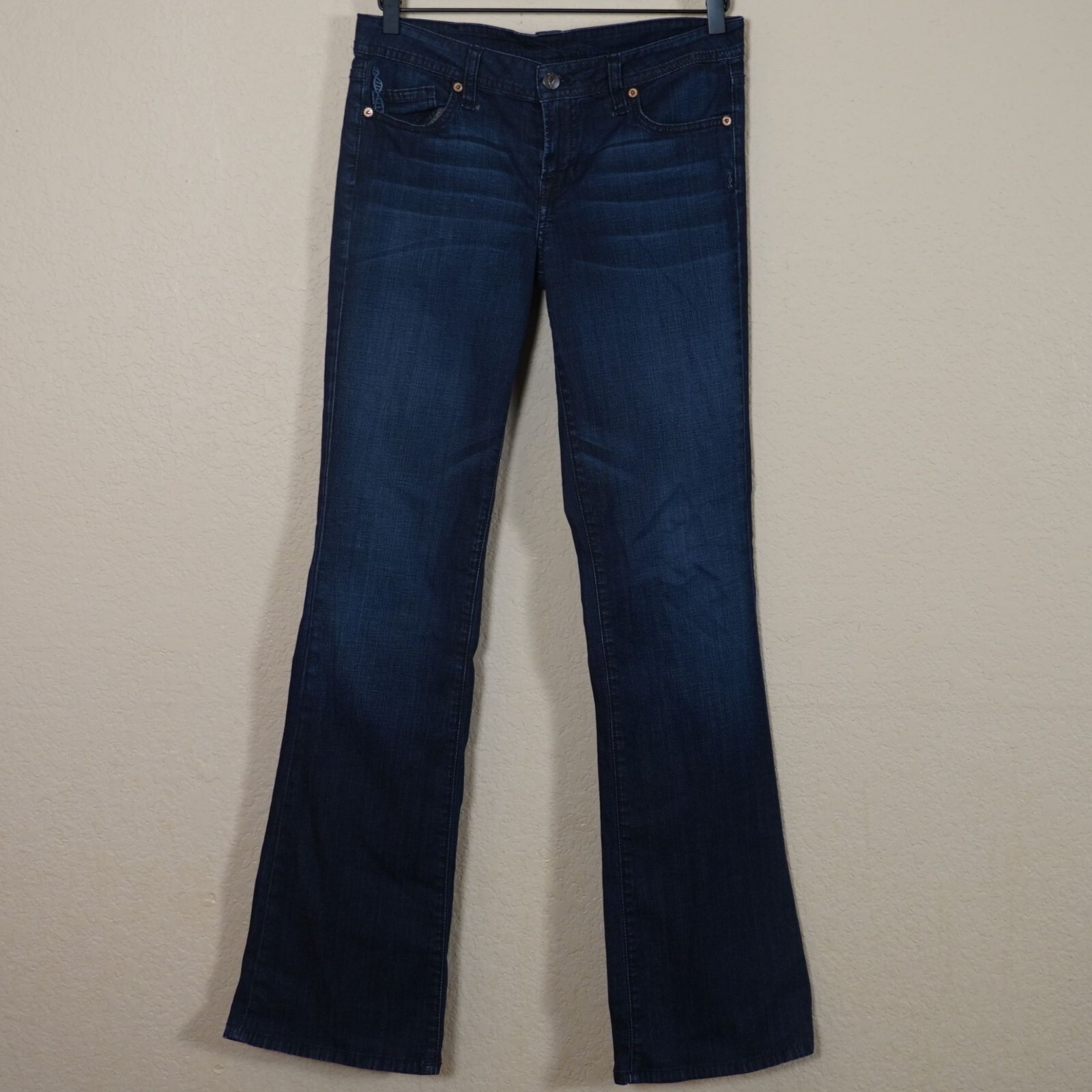 Genetic Denim Jeans The Riley Bootcut DNA Dark Wash S… - Gem