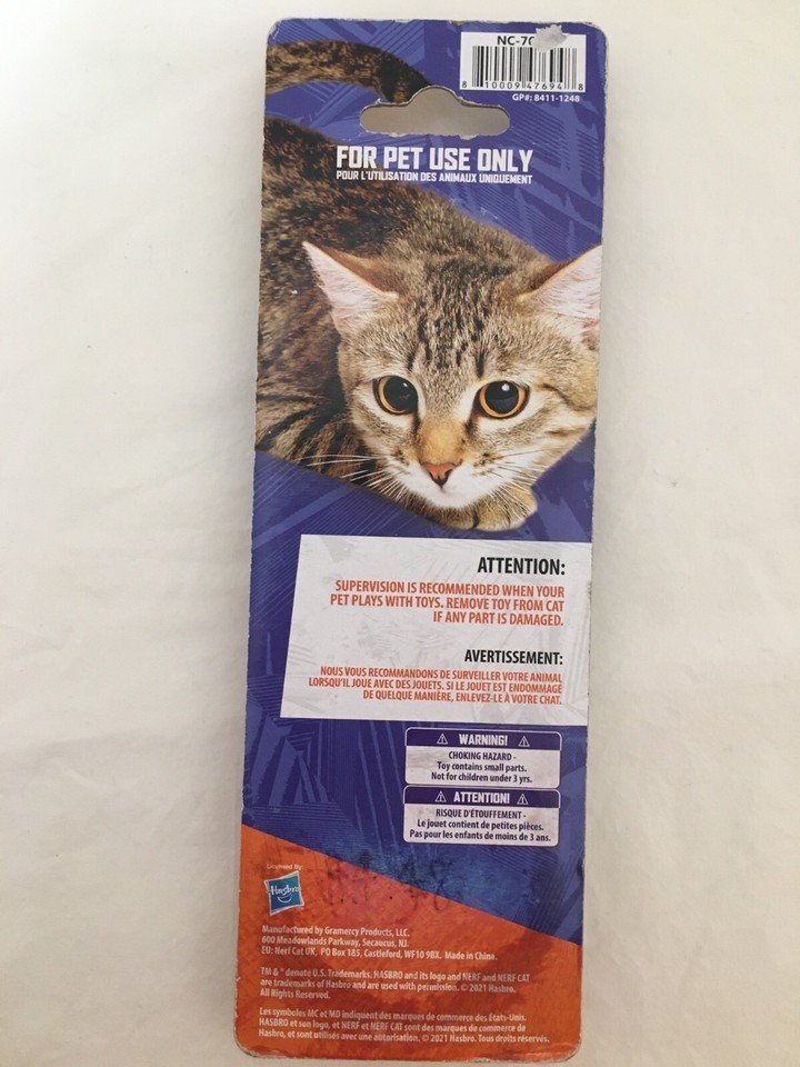 Nerf Catnip Disc Blaster Reloads 6 Disc Refill | eBay