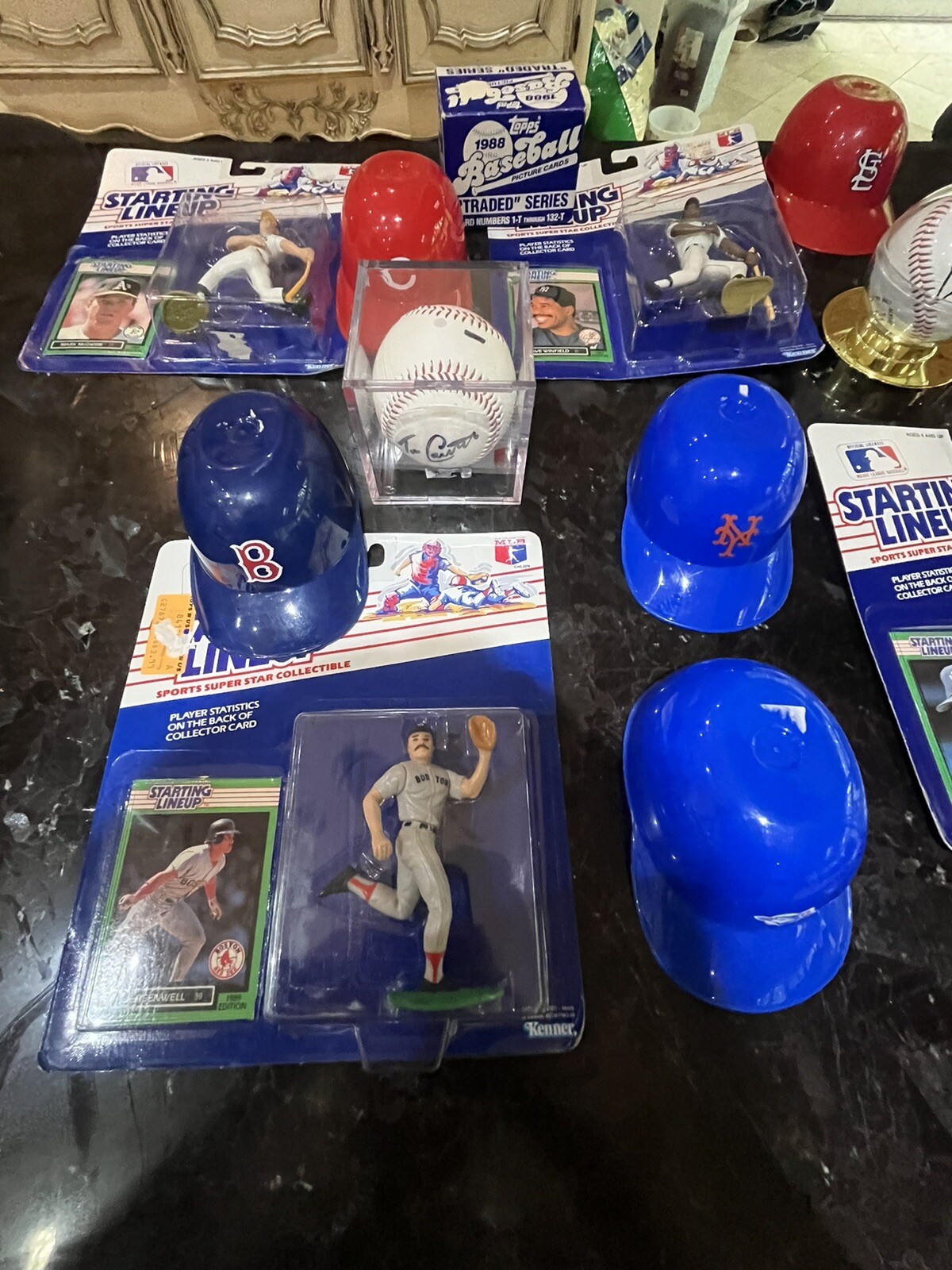 Lot Of 14 Vintage MLB Baseball Items Including 2 Autographed Baseballs ...