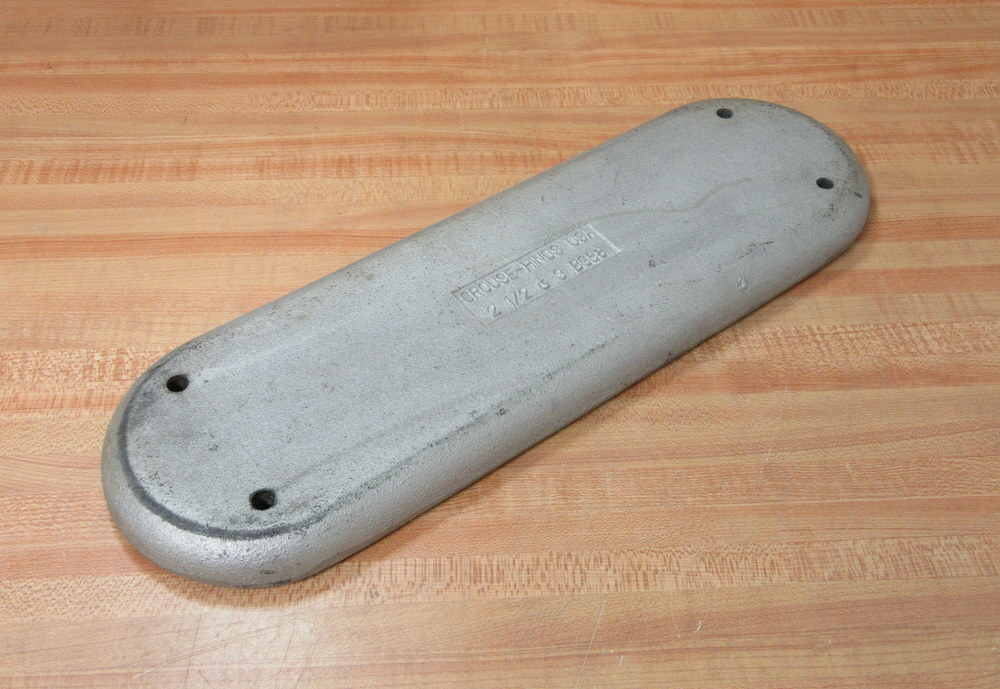 Crouse & Hinds BG88 Conduit Body Cover w/Gasket 2-1/2" & 3" | eBay