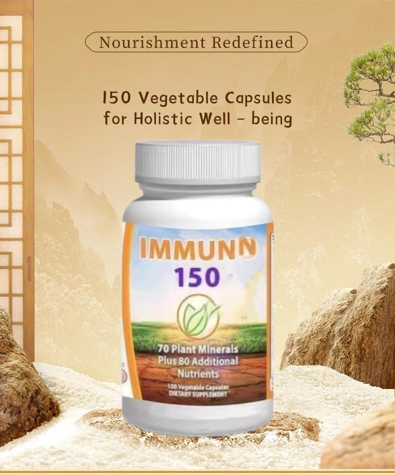 IMMUNO 150 THE ULTIMATE MULTI VITAMIN, IMMUNE BOOSTER. 150 CAPS - FREE ...