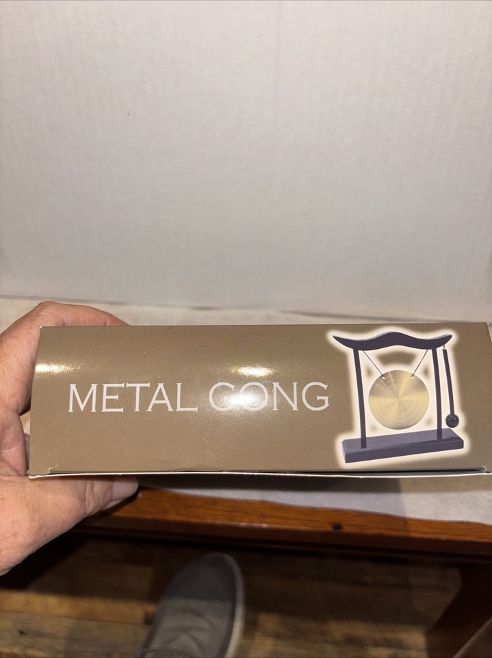 Metal Gong 3.25 Inches New In Box | eBay