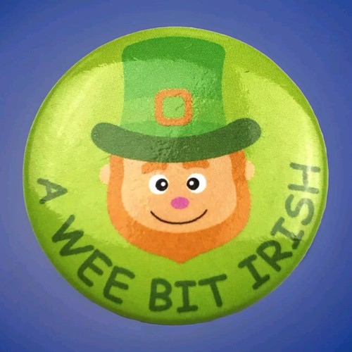 A Wee Bit Irish Leprechaun St. Patrick’s Day Small Pin Button Pinback ...