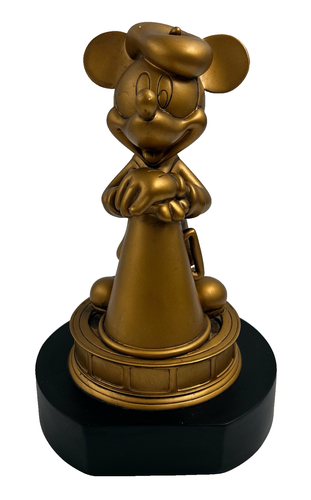 Mickey Mouse Statue Golden Award Trophy Figure Movie Director Disney 9 ...