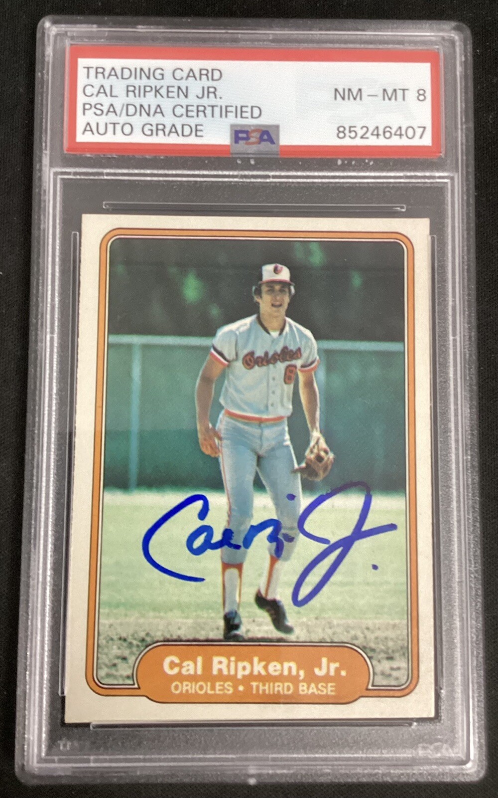 Cal Ripken Jr. Autographed Memorabilia | Signed Photo, Jersey ...