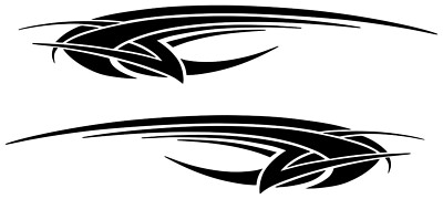 2 Tribal Vinyl Decals Truck, Motorcycle Tank, Car Decals A23 | eBay