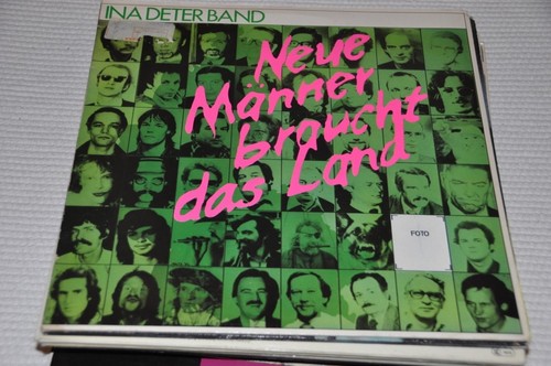 Ina Deter Band - Neue Männer braucht das Land -80er -Album Vinyl ...