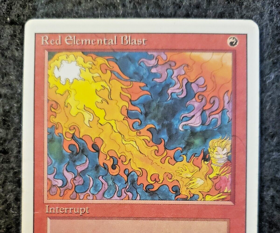 Fourth Edition Red Elemental Blast HEAVILY PLAYED (DS3D1G7) | eBay