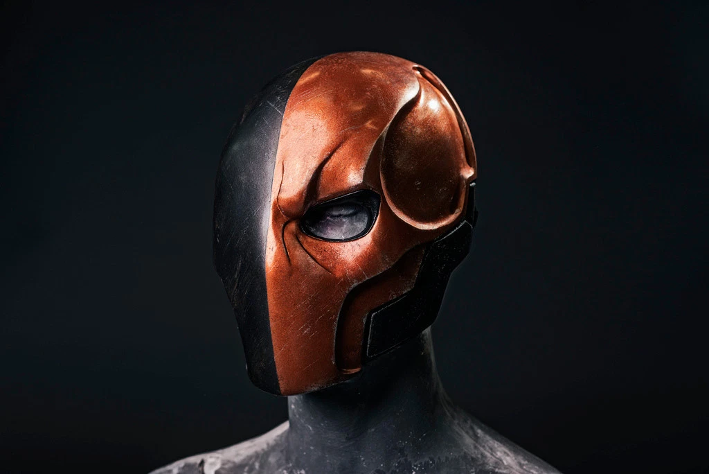Deathstroke Mask Drawing