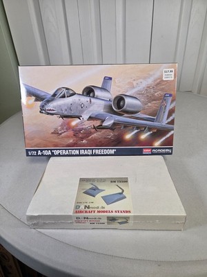Model Airplane Kit 1/72 - A-10A "Op Iraqi Freedom" w/ model stand -new ...