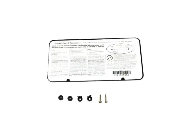 Genuine Mopar License Plate Frame 82213250AB | eBay