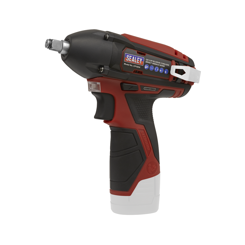 Sealey SV12 Series 3/8" Sq Drive Cordless Impact Wrench 12V Body Only ...