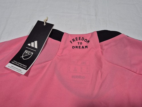 Adidas Men’s Inter Miami CF 24/25 Messi Home Pink Jersey IU0190 Size ...