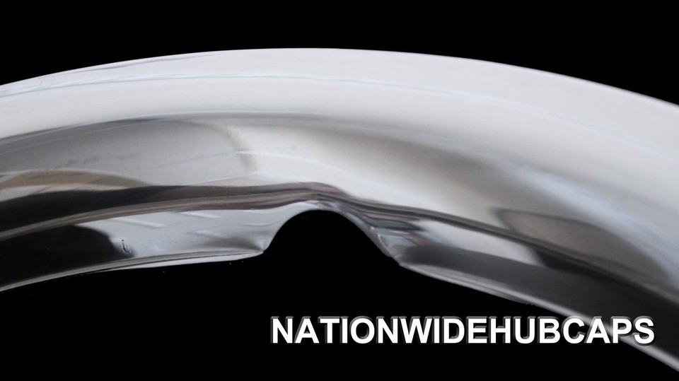 4 CHEVY IMPALA 9C1 POLICE 16" TRIM RINGS STEEL WHEEL HUB CAPS BEAUTY ...