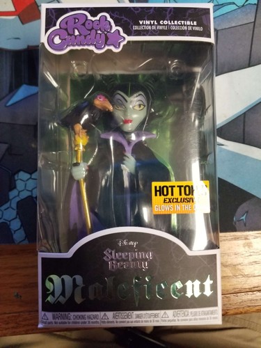 Funko Rock Candy: Disney - Maleficent - Hot Topic (HT) (Exclusive) GLOW ...