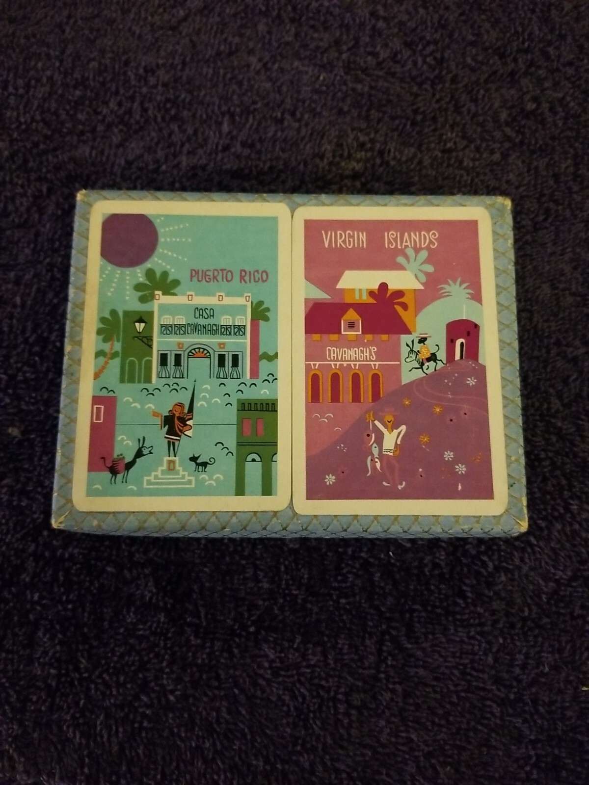 Vintage Playing Cards Puerto Rico And Virgin Islands 2 Decks | eBay