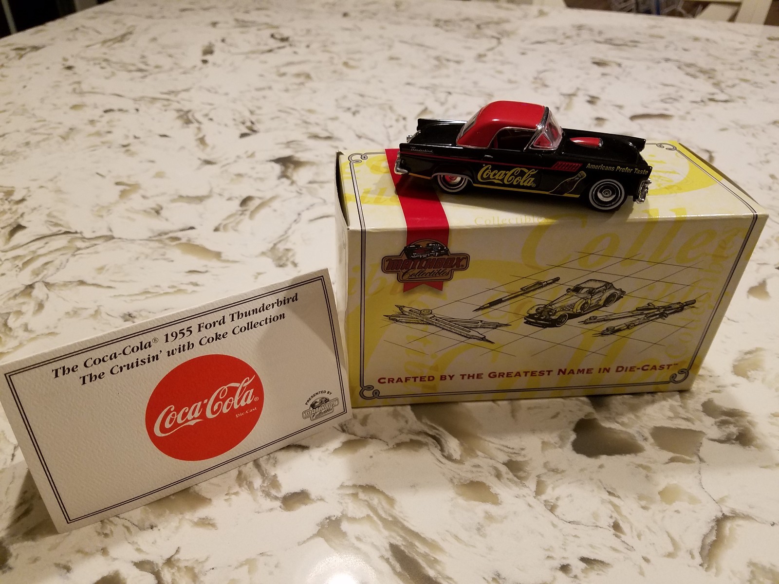 Matchbox Collectibles DYG08/B-M 1955 FORD THUNDERBIRD "THE COCA-COLA ...