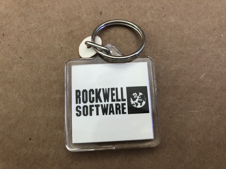 Vintage MICROSOFT Authorized Technical Education Keychain ROCKWELL ...