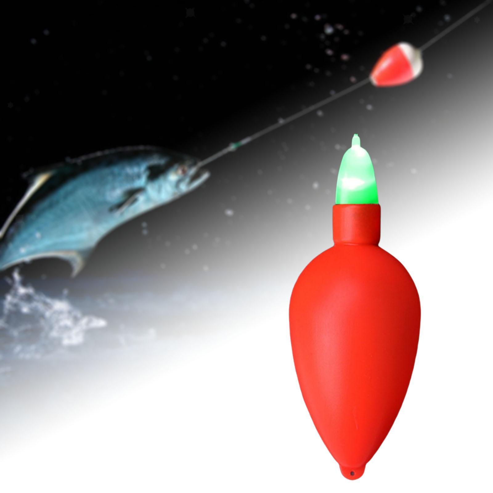 4X Luminous Electronic Night Fishing Float Fishing Bobber Light Glow in ...