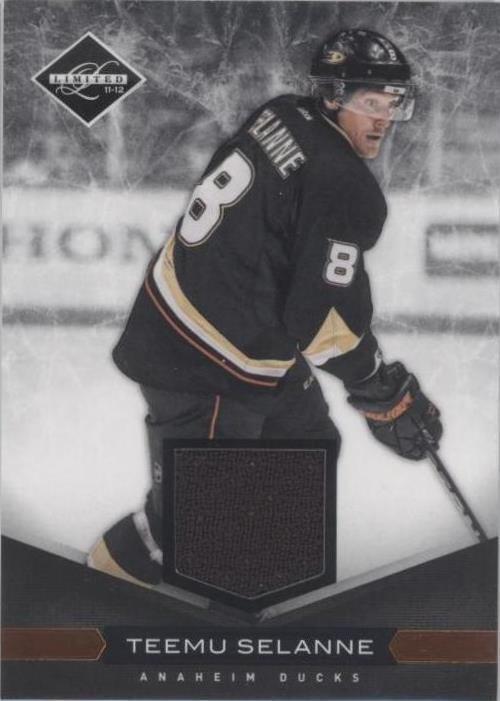 2011-12 Limited - Teemu Selanne #58 Materials /99 (MEM) for sale online ...