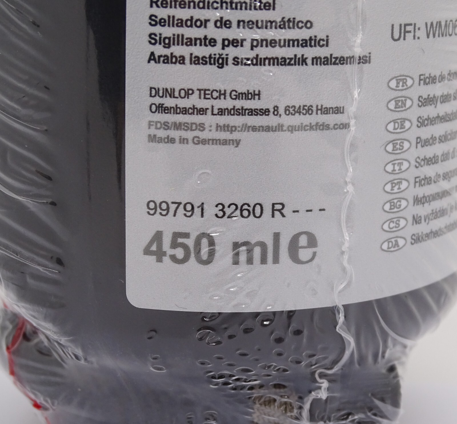 Renault Master Tyre Inflation Kit Set 997908232R for sale online | eBay UK