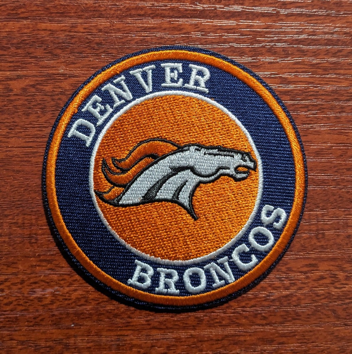 Denver Broncos Iron On Logo Denver Broncos NFL Fan Patches Denver