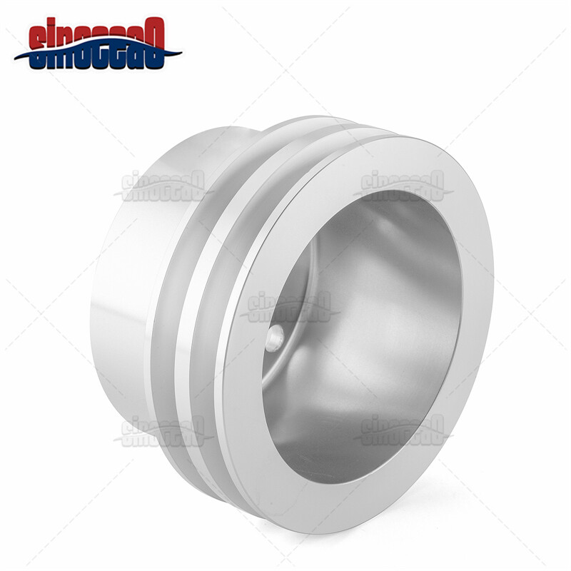 Billet For Big Block Chevy Crankshaft Pulley 2 Groove 396 427 454 LWP ...