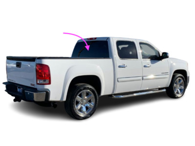 Fits: 2007-2014 GMC Sierra & Chevrolet Silverado Rear Window Back Glass ...