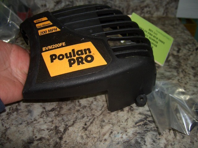 Poulan pro bvm 200fe 25cc engine cover blower part only bin 541 | eBay