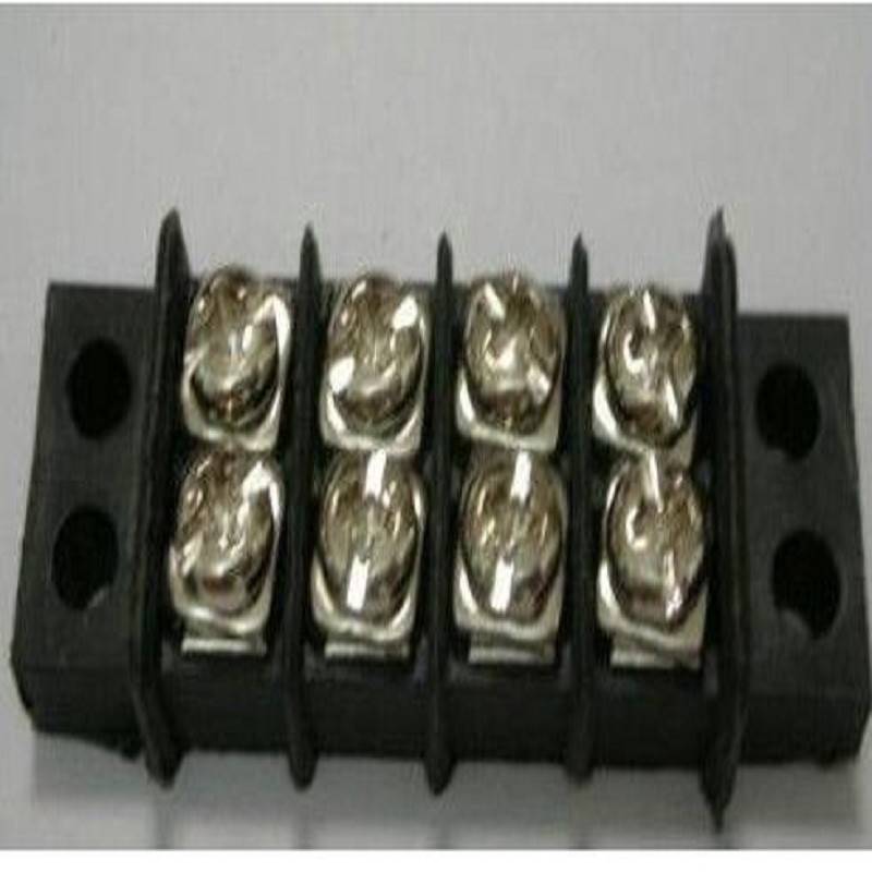 Dual 4 Position Terminal Blocks barrier AC 30A 600V,58 | eBay