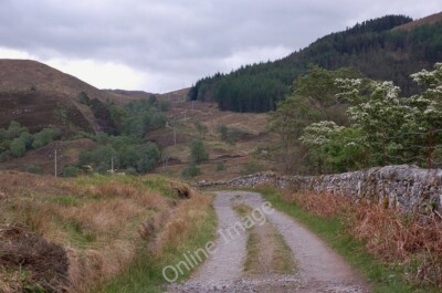 Photo 6x4 Track at Strathan, Attadale Estate Strathan/NG9338 The track ...