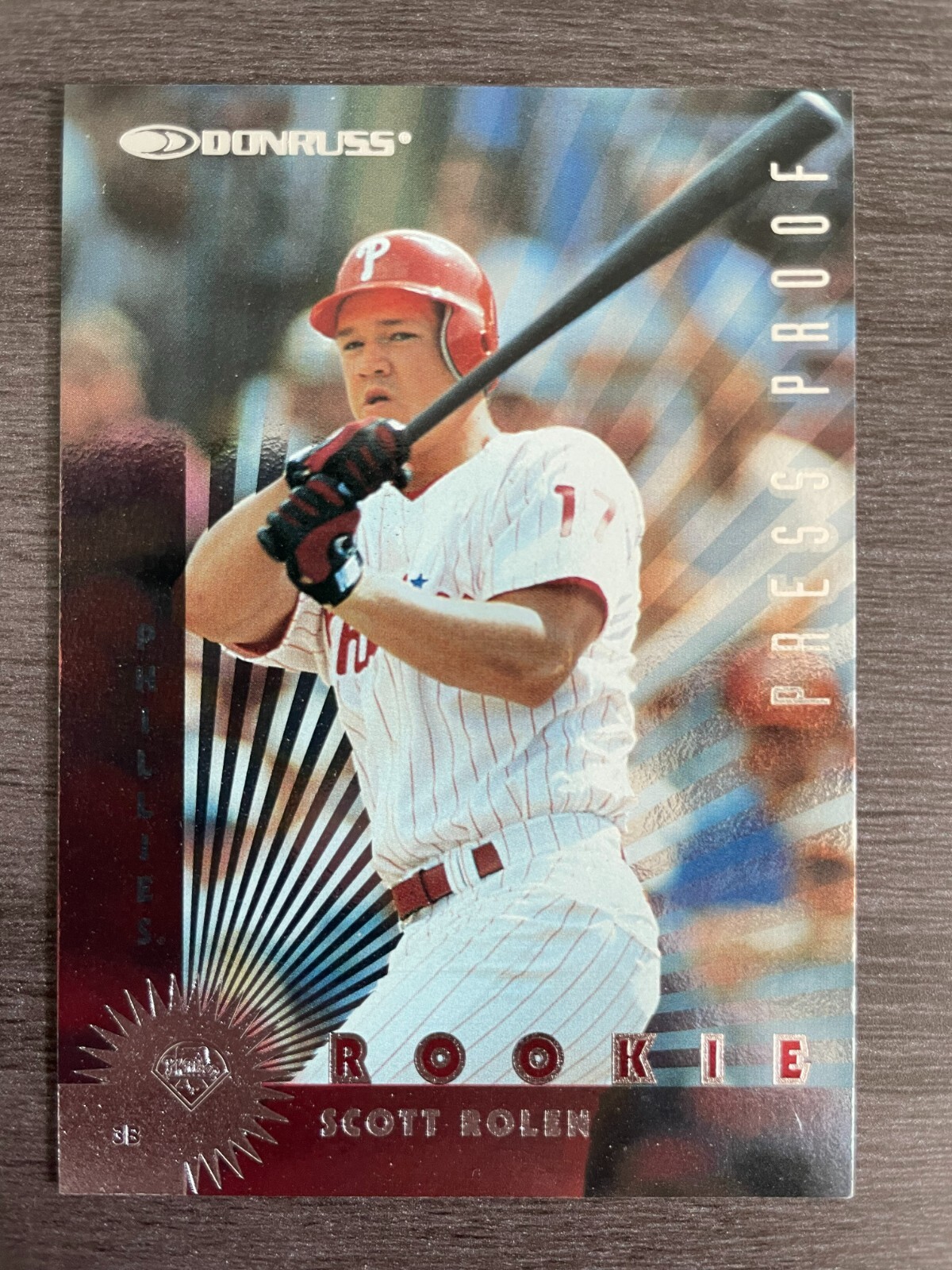 1997 Donruss Scott Rolen Silver Press Proof Rookie RC #357 print run ...