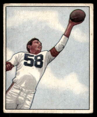 1950 Bowman #8 Mac Speedie RC Cleveland Browns VG-VGEX+ | eBay