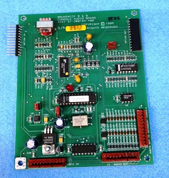 Brunswick B&B Console Audio Board ASSY 57-300164-400 for sale online | eBay