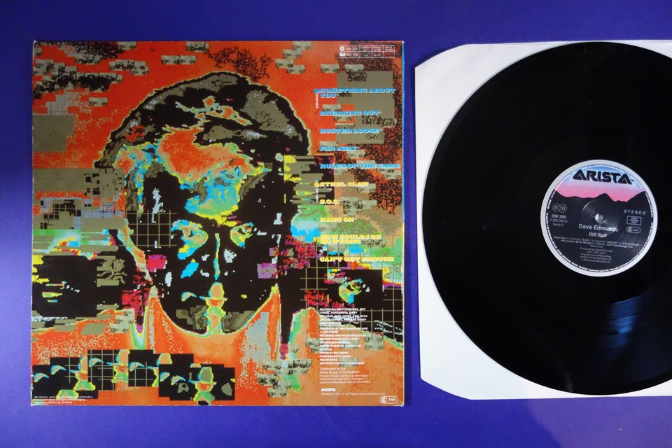 DAVE EDMUNDS RIFF RAFF Arista German LP EX+/EX+ PUB ROCK | eBay