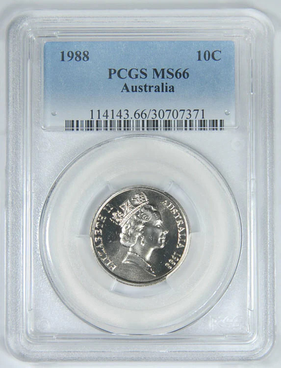 1988 Australian 10c PCGS MS66 | eBay Australia