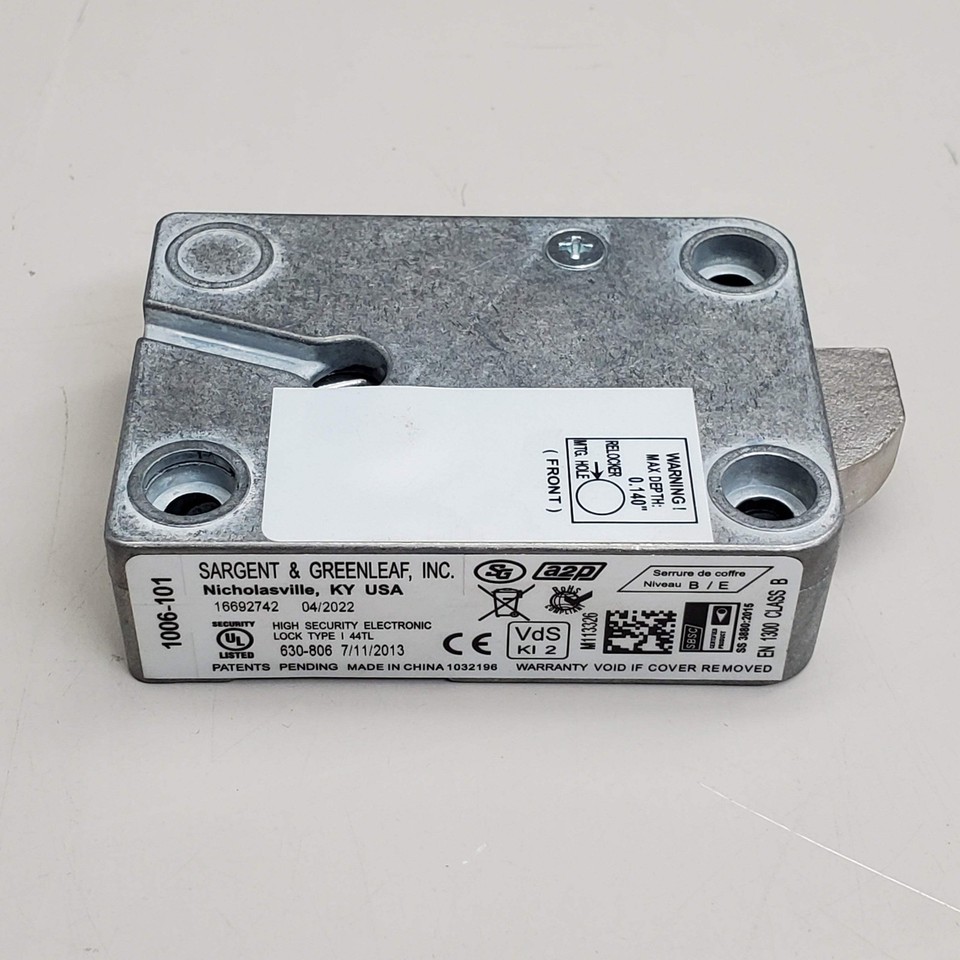 SARGENT & GREENLEAF Pivot Bolt Safe Lock Body Only 1006-101 | eBay