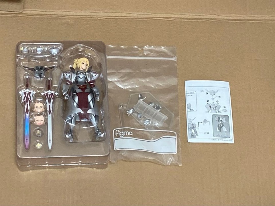 figma Fate Grand Order Saber Mordred Red Saber Action Figure New | eBay
