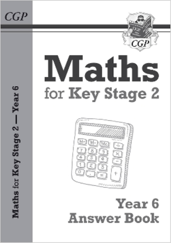 CGP Books KS2 Maths Answers for Year 6 Textbook (Paperback) CGP Year 6 ...