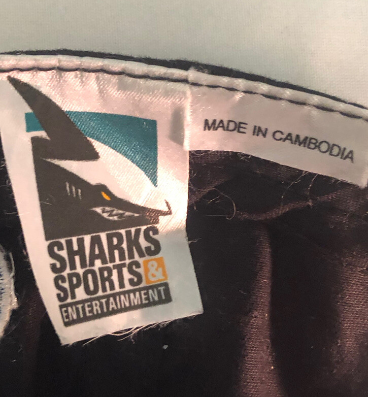 Sharks Sports San Jose Shark Logo Pepsi Promo Black … - Gem