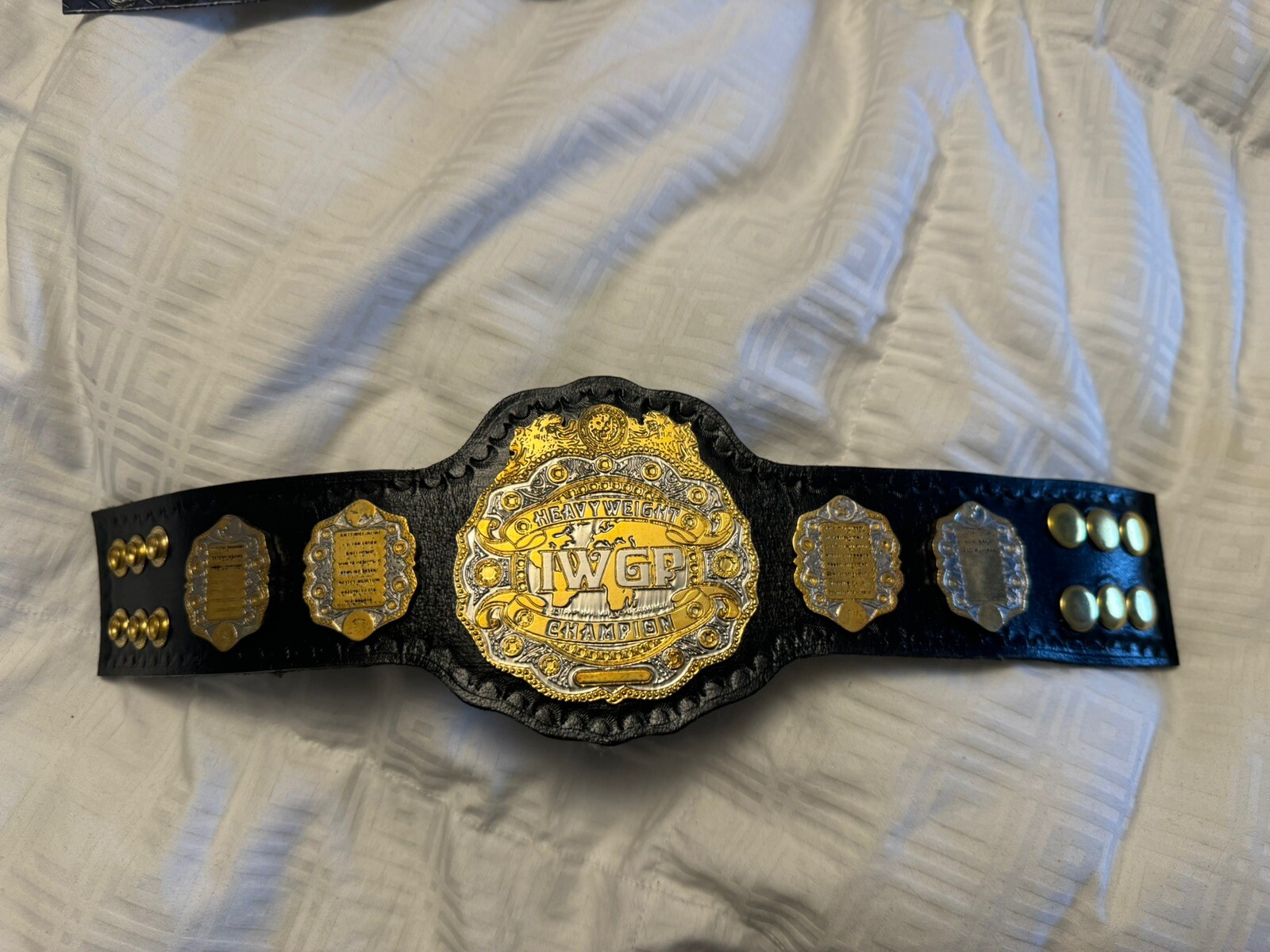 NJPW IWGP Heavyweight Championship Mini Belt | eBay