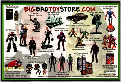 BigBadToyStore.com Halo Batman Print Ad Figure Poster Art PROMO ...