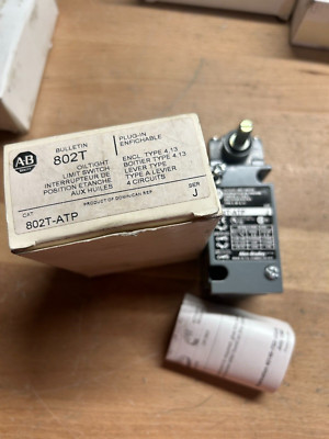 Allen-Bradley 802T-ATP Oil Tight Limit Switch SER. J-NEW IN BOX | eBay