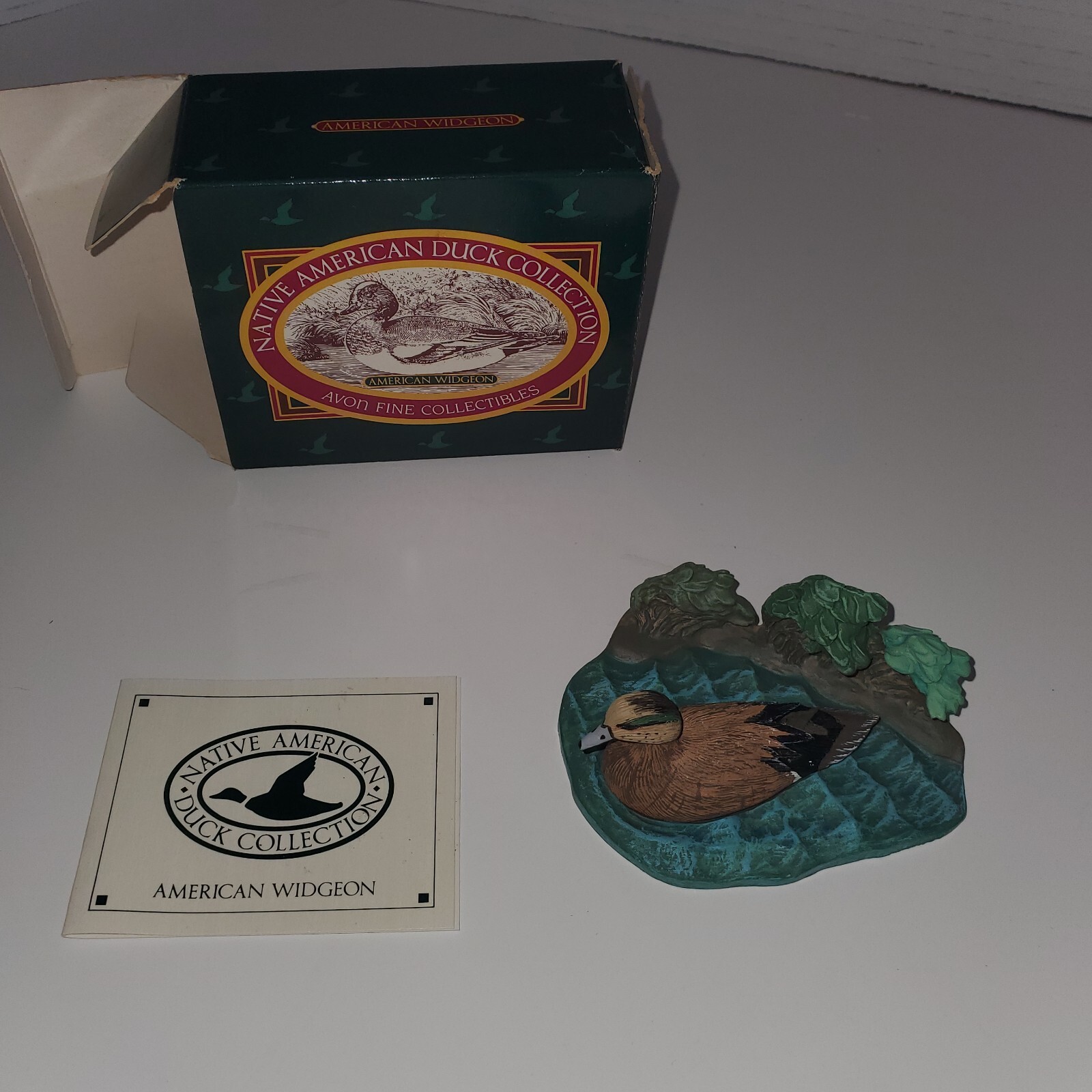 1989 Avon Native American Duck Collection American Widgeon Collectible ...