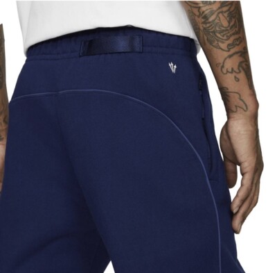 Nike x Drake Nocta Cardinal Stock Fleece Pants Navy Mens Nike x Drake Nocta Cardinal Stock Fleece Pants Navy Mens