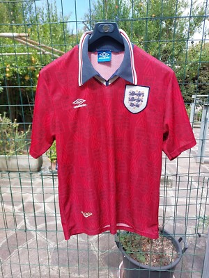 Jersey Shirt Camiseta England N 2 Vintage Umbro 1994 England 94 Size XL ...